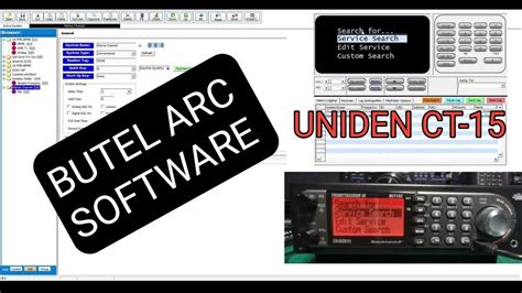 UNIDEN BCT15X BUTEL ARC XT PRO V2 4 SCANNER SOFTWARE YouTube