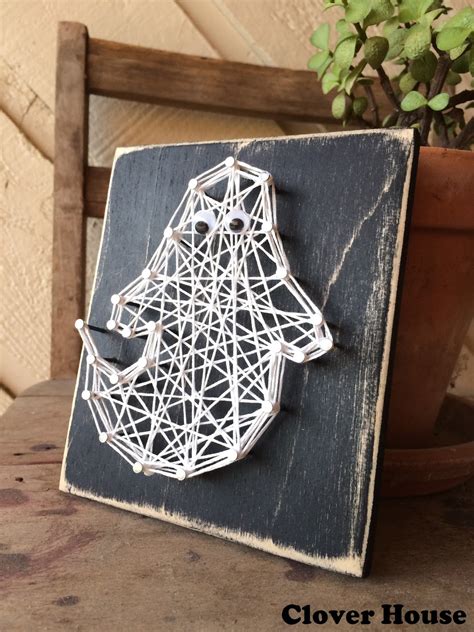 Clover House Halloween String Art