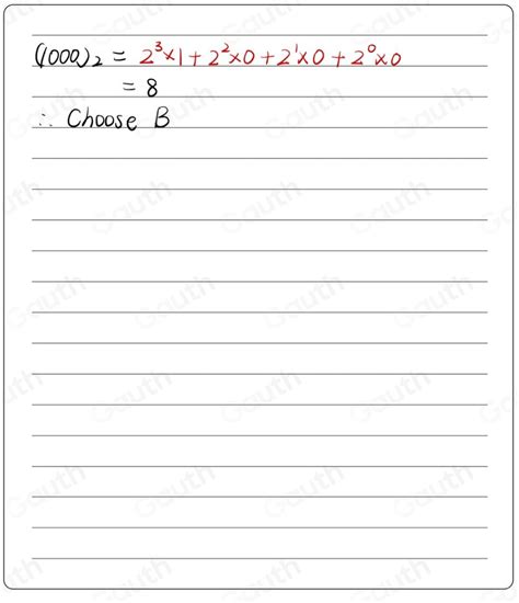 solved binary numbers are made up of 1s and 0s what is the base 10