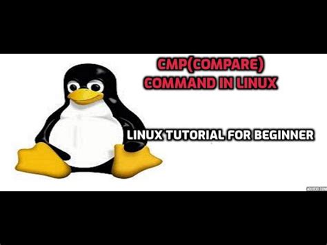 Cmp Compare Command In Linux YouTube