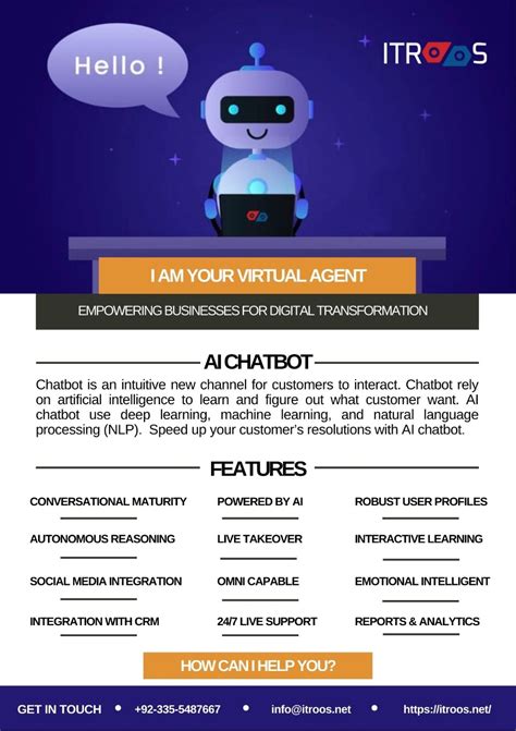 Ai Based Chatbot Itroos