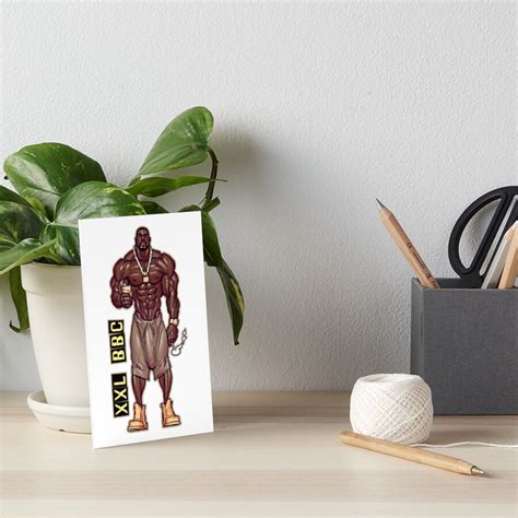 Xxl Bbc White Art Board Print For Sale By Nickphillips Redbubble