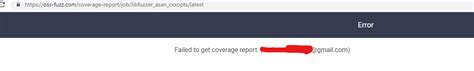 coverage url in dashboard broken for some projects · issue 9776