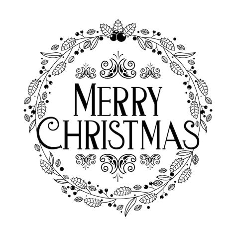 Premium Vector | Merry christmas decoration