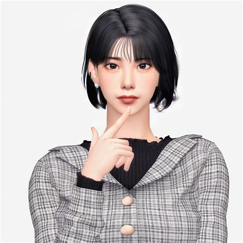 Asian Woman April Sim Models Asian Patreon Exclusives Exclusive The Sims