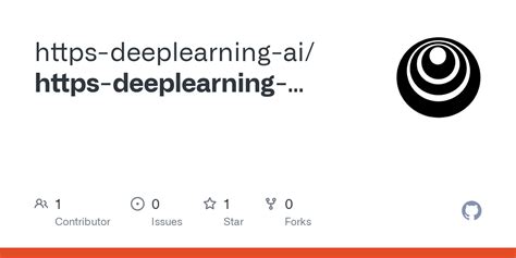 GitHub Https Deeplearning Ai Https Deeplearning Ai Github Io