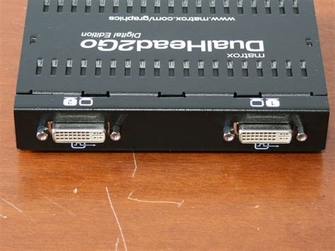 Matrox DualHead Go Digital Edition Review A Closer Look TechPowerUp