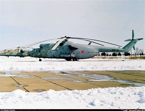 Фотография вертолёта · Миль · Ми-22 (Ми-6АЯ/Ми-6ВзПУ) · 01 (зав.н. 0698 ...