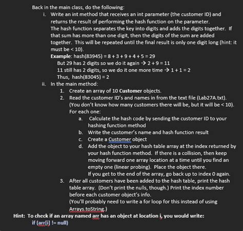 Solved This Program Need To Be In JAVA And Needs To Chegg