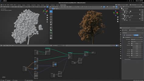 GeoTree Procedural Trees In Geometry Nodes By Renzatic Blender And CG Discussions