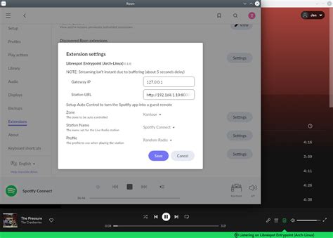 Librespot Entrypoint Play Spotify In Any Or All Of Your Roon Zones Tinkering Roon Labs