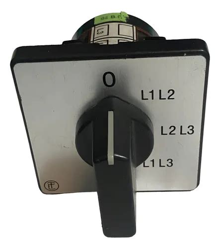 B2n V2 F2 B Si Selector Rotativo 3 Fases 20a Gris Meses Sin Interés