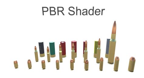 3d Unity Bullets Model Turbosquid 1345113