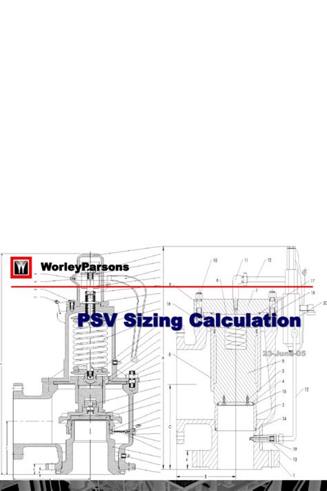Api 520 Psv Sizing Spreadsheet In 124479095 Psv Calculation Ppt Pdf