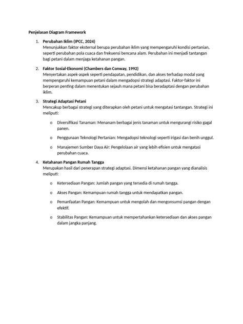 Penjelasan Diagram Framework Pdf