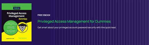 Free E Book Privilege Access Management For Dummies Identity