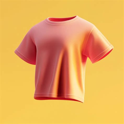 티셔츠 3d 이미지 Freepik에서 무료 다운로드