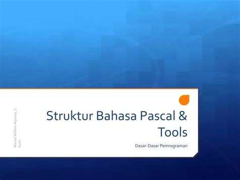 PPT Struktur Bahasa Pascal Tools PowerPoint Presentation Free Download ID