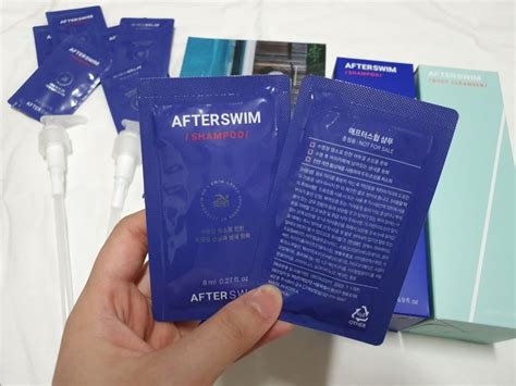 애프터스윔 수영장샴푸 솔직 사용후기 네이버 블로그