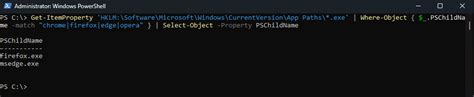 Searching Windows For Installed Browsers Using PowerShell