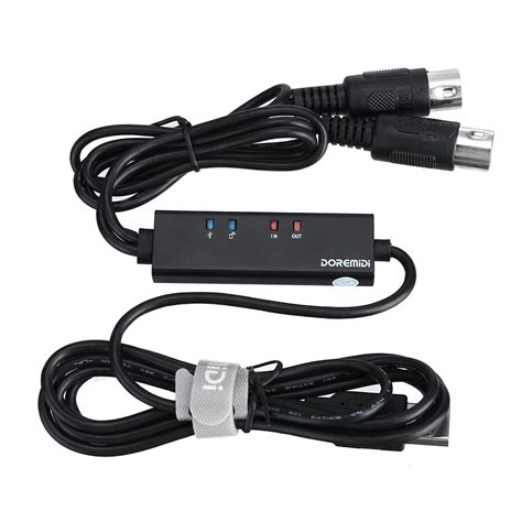 Doremidi Wireless Bluetooth Usb To Midi Cable Usb Midi Converter Midi Adapter Bluetooth 5 Pin
