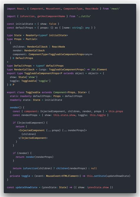 Ultimate React Component Patterns With Typescript 28 By Martin Hochel Level Up Coding