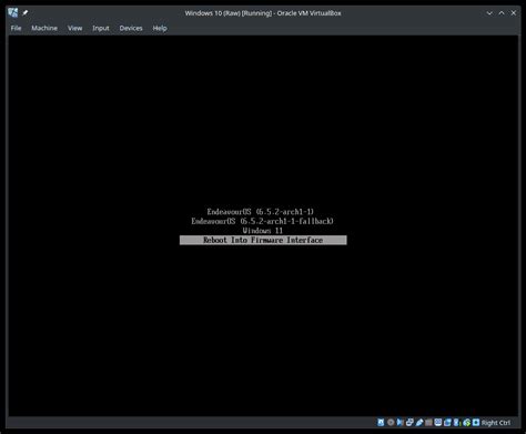 VirtualBox Raw Disk Access Booting From Real Partitions Joeeey