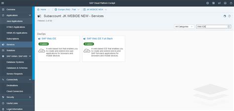 Html5 Application To The Cloud Foundry Environment Sap Community