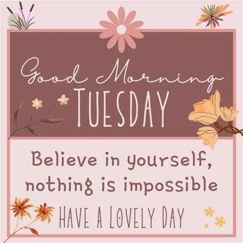 Good Morning Tuesday Quotes