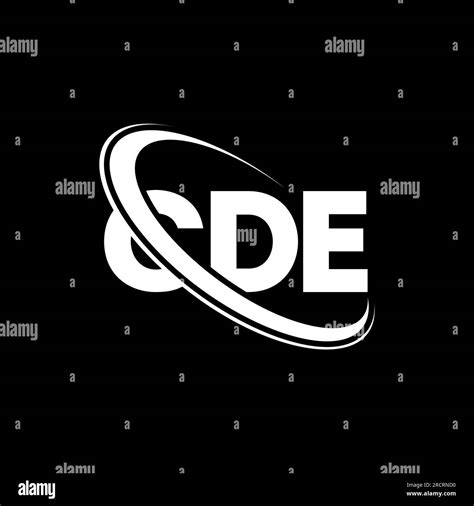 Cde Logo Cde Letter Cde Letter Logo Design Initials Cde Logo Linked