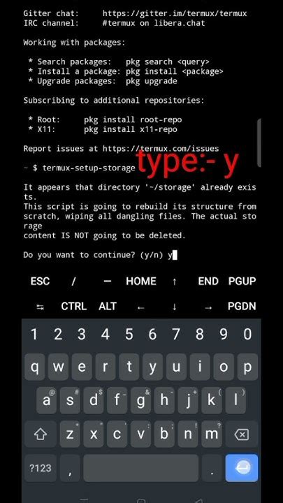 Storage Command For Termux Termuxbasics Hackington Termux Androidtermux Commandstermux