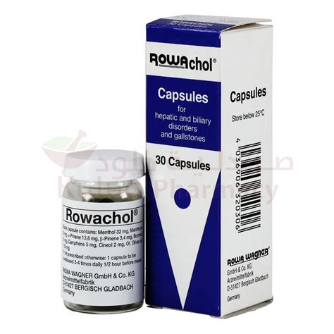 Rowachol Capsule 30 PC | Kulud Pharmacy