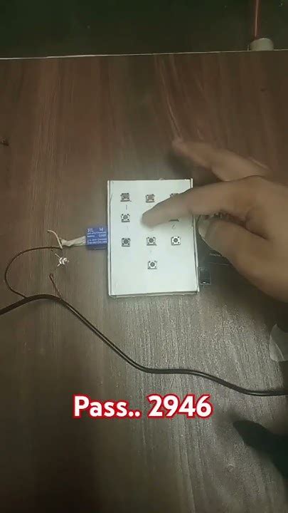Password Lock System Youtube