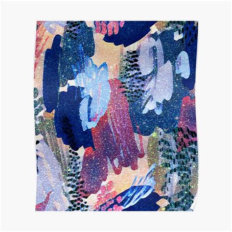 Multi Coloured Abstract Digital Art Poster For Sale By Antonellaeav
