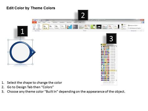 Business PowerPoint Templates Beeline Description Of Stages Using Arrows Sales PPT Slides