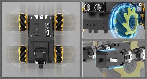 Hiwonder Turbopi Raspberry Pi 5 Omnidirectional Mecanum Wheels Robot C