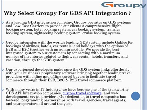 ppt gds api integration powerpoint presentation free download id