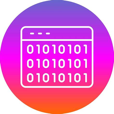 Website Codes Line Gradient Circle Icon 43538374 Vector Art At Vecteezy