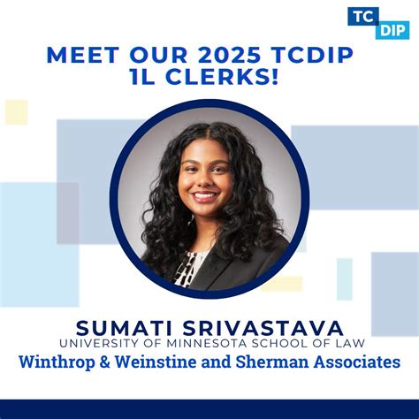 Were Excited To Introduce More Of Our Outstanding 2025 Tcdip 1l Clerks Join Us In Celebrating