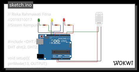 Riska Rahmawati Fitria Wokwi ESP STM Arduino Simulator