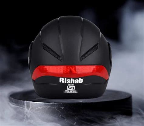 Full Face Rishab Flip Up Black Helmet Model Namenumber 32702046 At Rs 969 In New Delhi