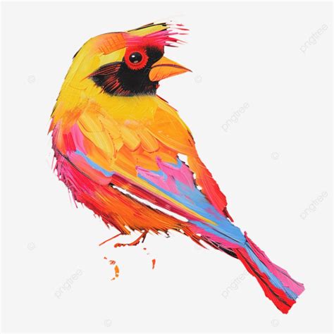 검은 종이에 생생한 새 그림 삽화 새 화려한 Png 일러스트 및 이미지 에 대한 무료 다운로드 Pngtree