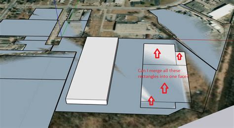 Mergecombine Rectangles Into One Single Face Pro Sketchup Community