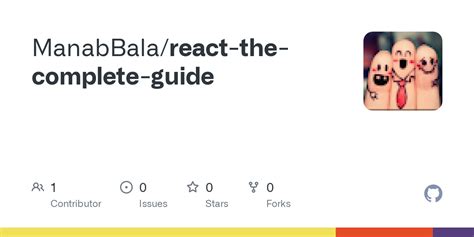 GitHub ManabBala React The Complete Guide
