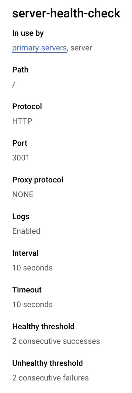 Google Cloud Platform Health Check Times Out For Managed Instance