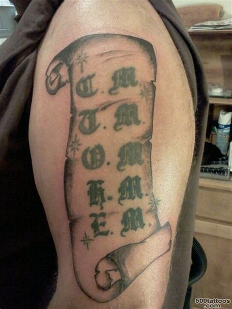 Scroll Tattoo Photo 8961 500tattoos