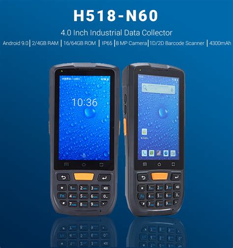 4 Inch Android Wireless 4g Handheld Industrial Pda Barcode Scanner Infrared Meter Reading