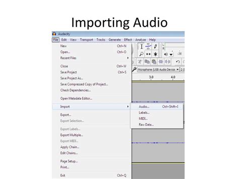 PPT Audacity PowerPoint Presentation Free Download ID 2851634