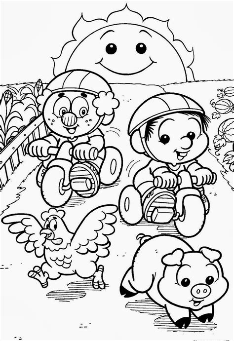 Desenhos Do Chico Bento Para Colorir E Imprimir Desenhos