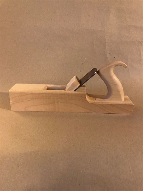 Made To Order Jack Plane 1 34 Inch Iron Wooden Body Plane Made Here At Crown Plane Sharp